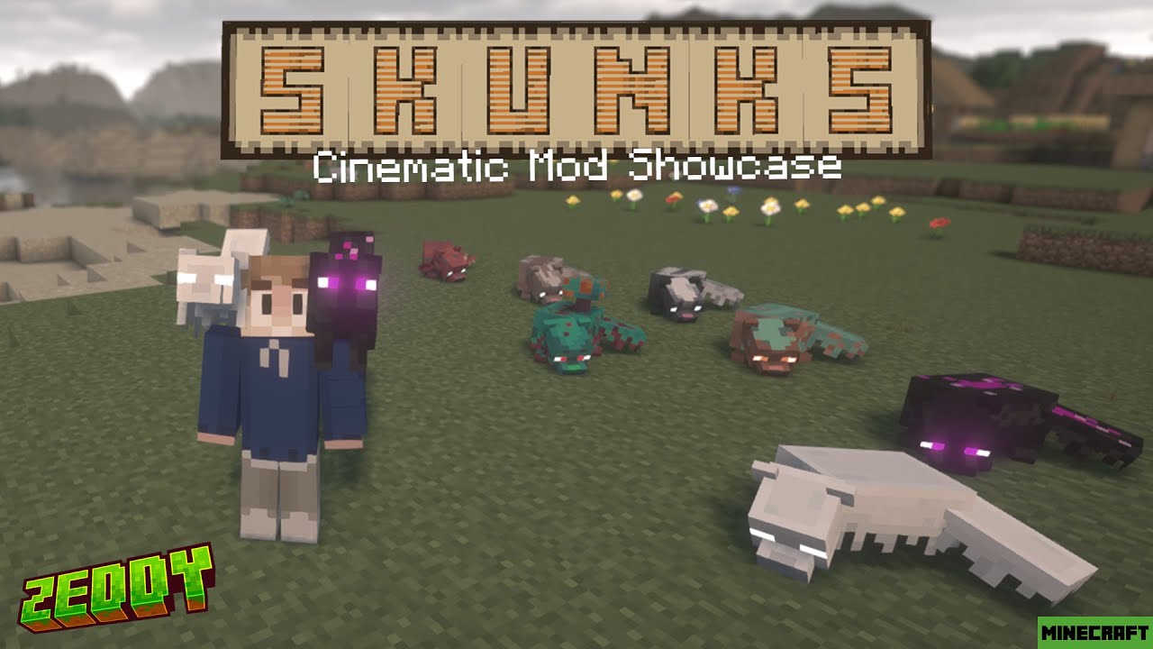 Skunk: Cinematic AMV + Mod Showcase - Minecraft 1.20.1 Fabric and Forge ...