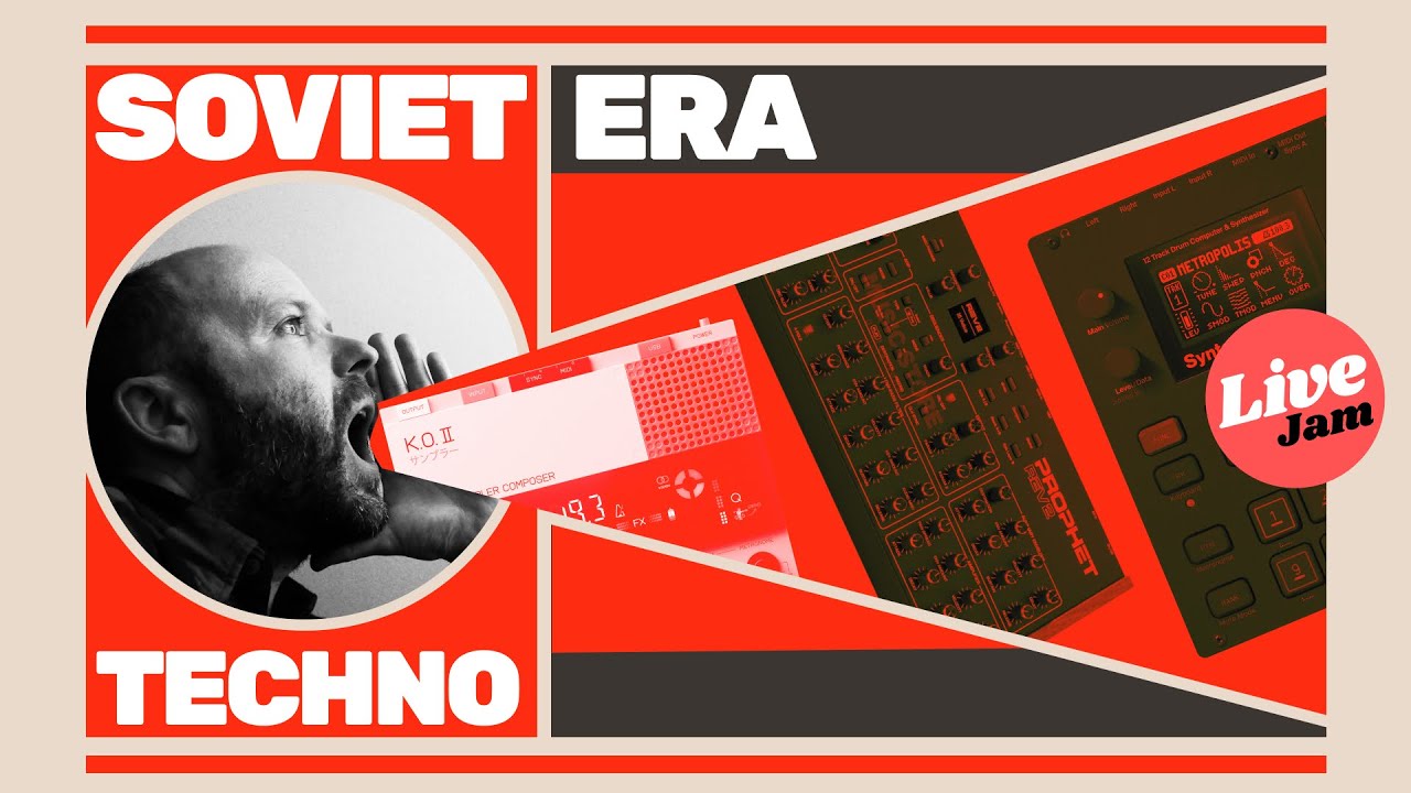 Soviet Era Techno (Maybe) 😆 - This Is A Bit Bonkers - EP-133 KO II x Syntakt x Prophet Rev 2 Jam ...