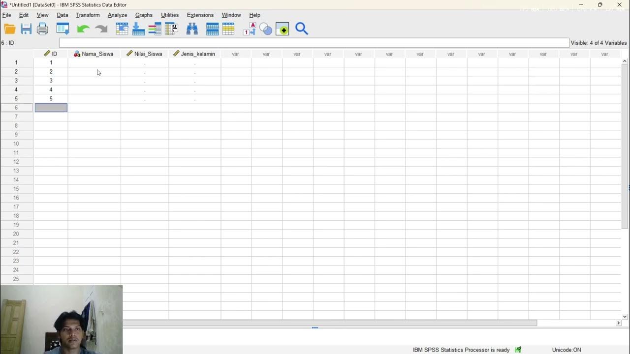 Tutorial Cara Menggunakan Aplikasi SPSS untuk Pemula | Panduan Dasar SPSS📌 Belajar SPSS dari Nol ...