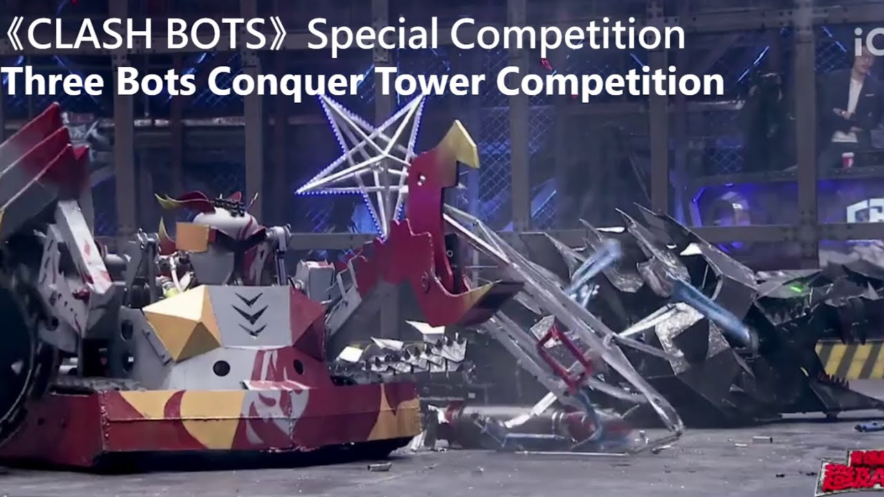 《CLASH BOTS》Top 10 Special Competition :Three Bots Conquer Tower ...