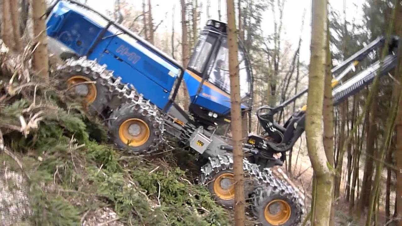 Rottne Extreme Test - Harvester Extreme S2E5 - YouTube