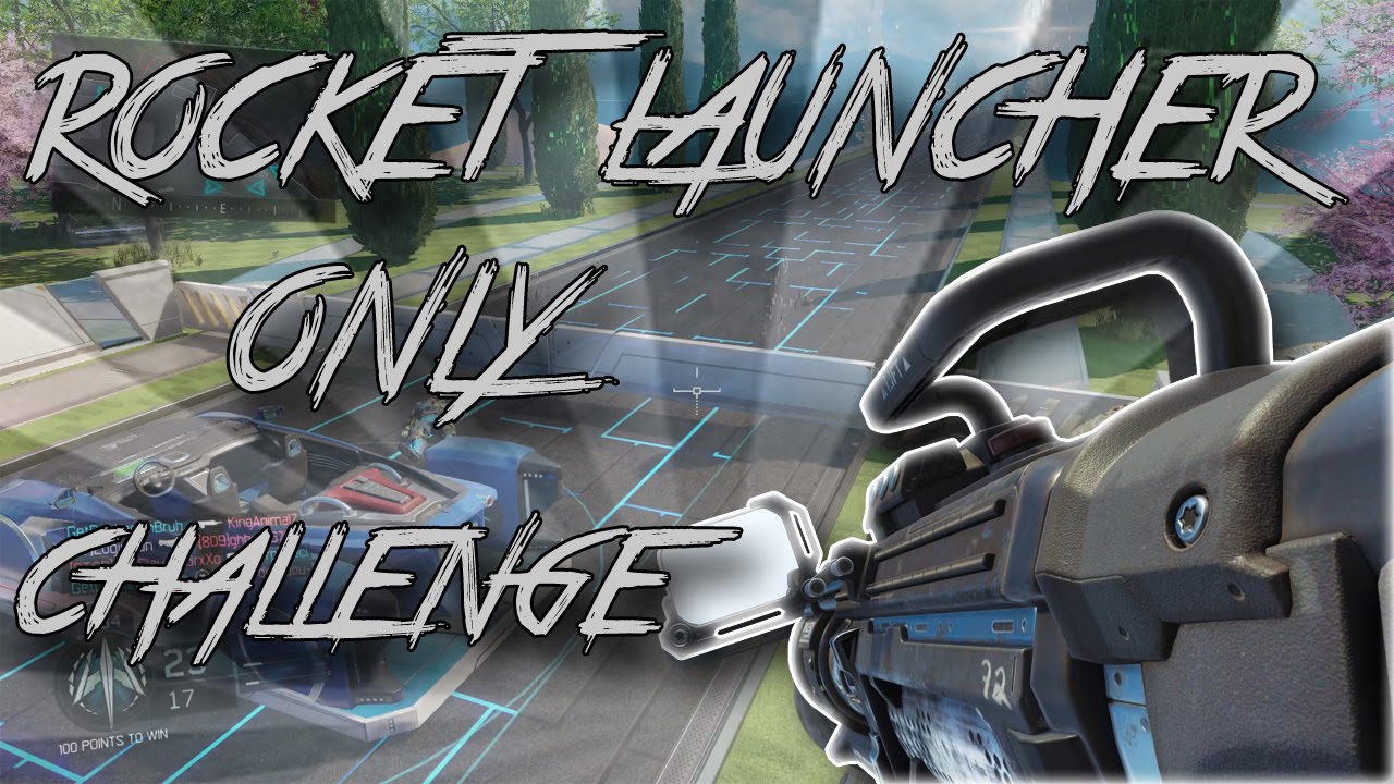 Rocket Launcher ONLY challenge! (BO3) - YouTube