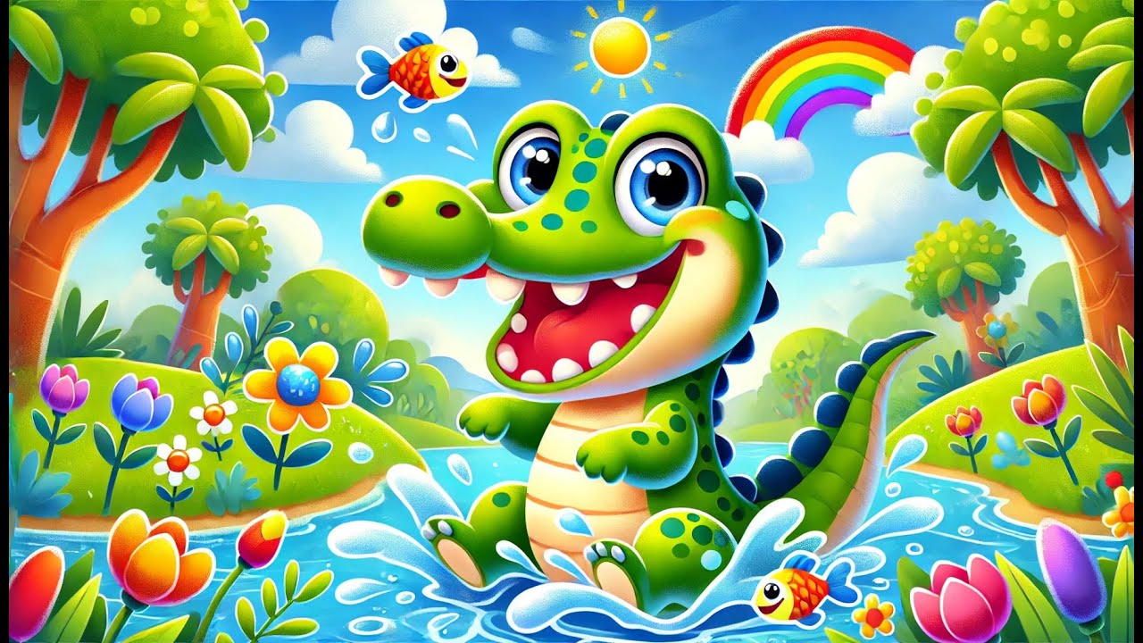 Crocodile Chomp Chomp! | Fun Kids Song & Dance | Animal Songs for ...