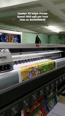 Yaselan X9 Inkjet Printer installation at Jharpada Bhubaneswar Mob no ...