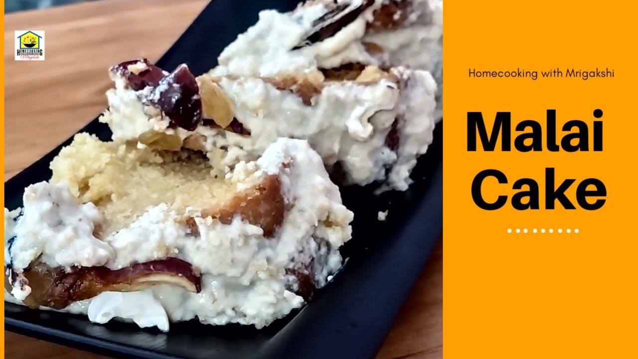 HOW TO MAKE MALAI CAKE AT HOME WITHOUT OVEN | MALIA CAKE RECIPE ...