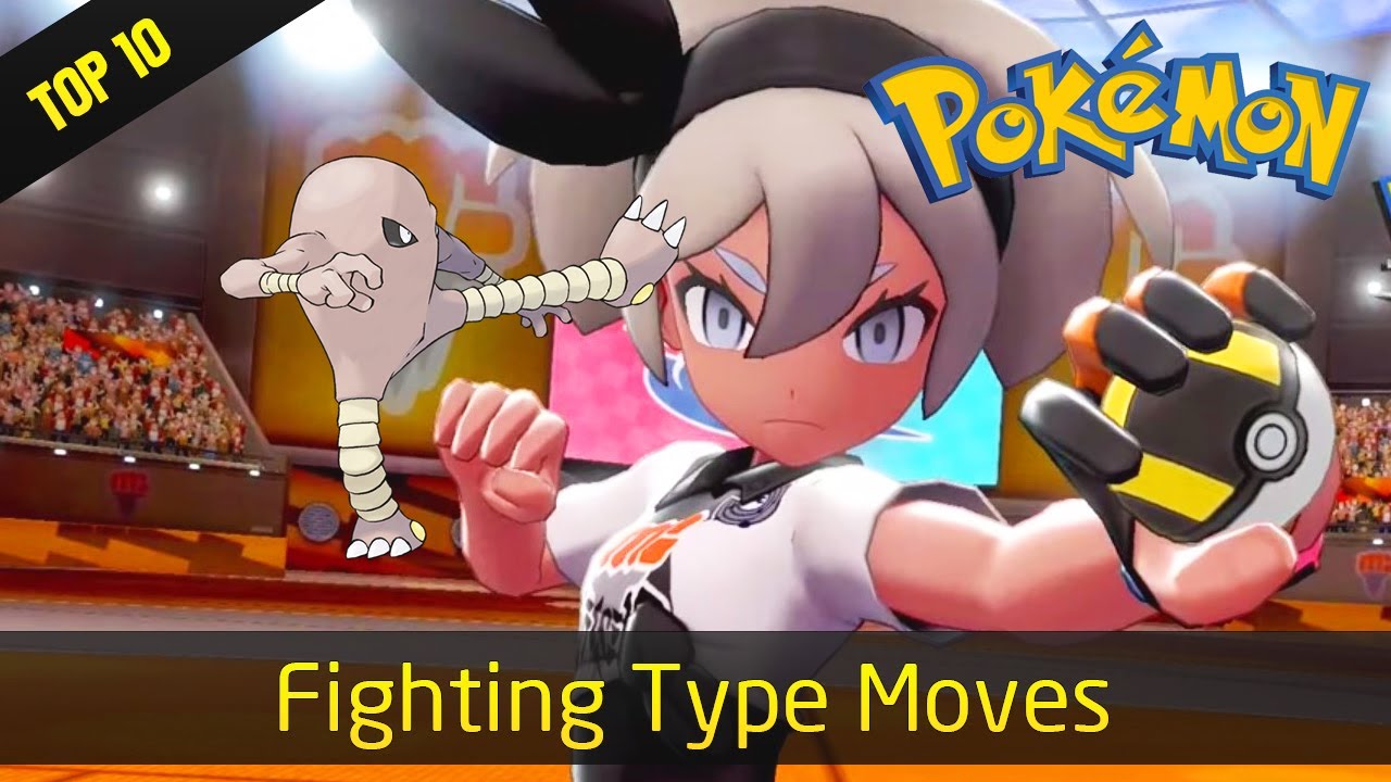 Pokemon Newb Ranks Fighting Type Moves - Pokemon Top 10 Ranking Video ...