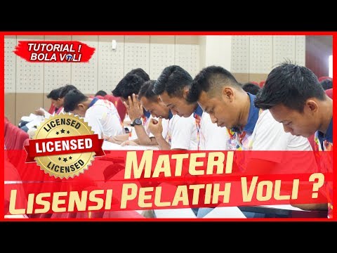 Apa saja Materi Lisensi Pelatih Bola Voli di Indonesia ?? #tutorialbolavoli