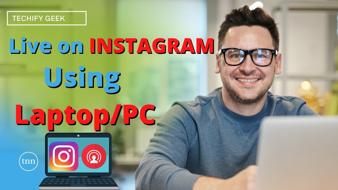 How To Live On Instagram Using Laptop/PC or Camera | Streamlab OBS Tutorial | Techify Geek - YouTube