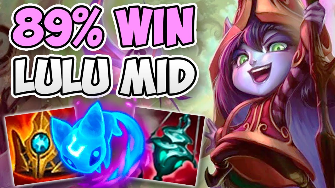 THIS PRO SUPPORT HAS 89% WIN RATE WITH LULU MID | CHALLENGER LULU MID ...