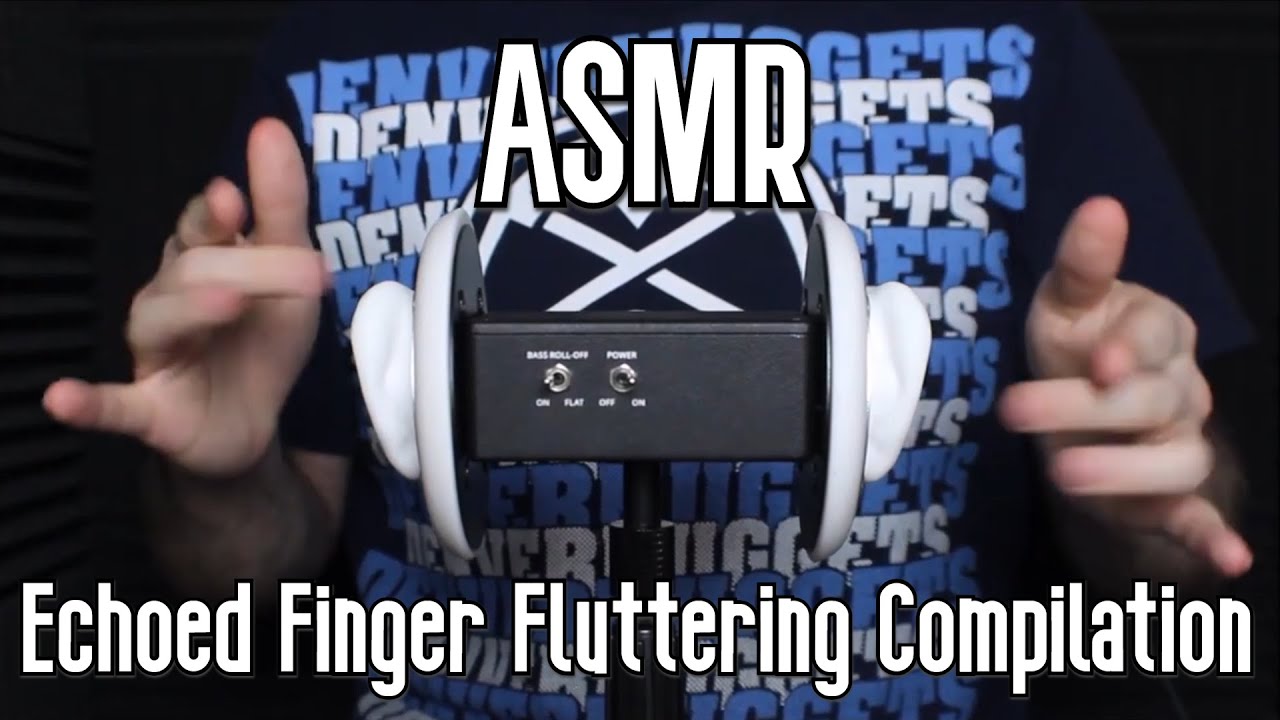 ASMR: Hand Sounds & Finger Fluttering Compilation w/ Echo Effect - YouTube