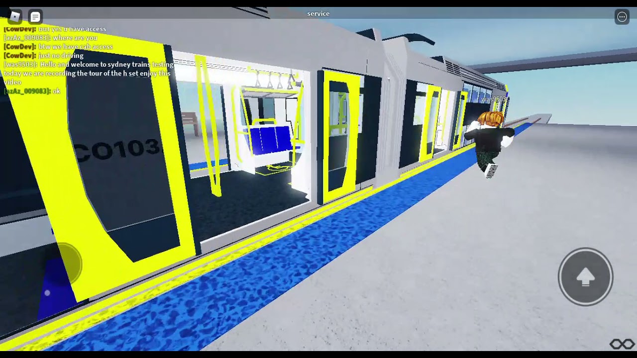 Roblox Sydney Trains Testing | Oscar H Set Tour - YouTube