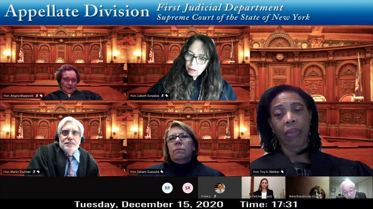 Appellate Division, First Department Live Stream - YouTube