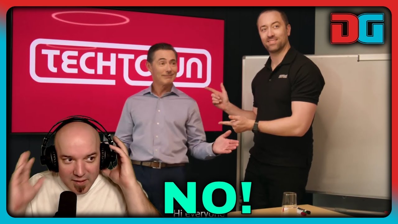 TechTown HIRES a Consultant by Viva La Dirt League a VLDL BORED REACTION - YouTube