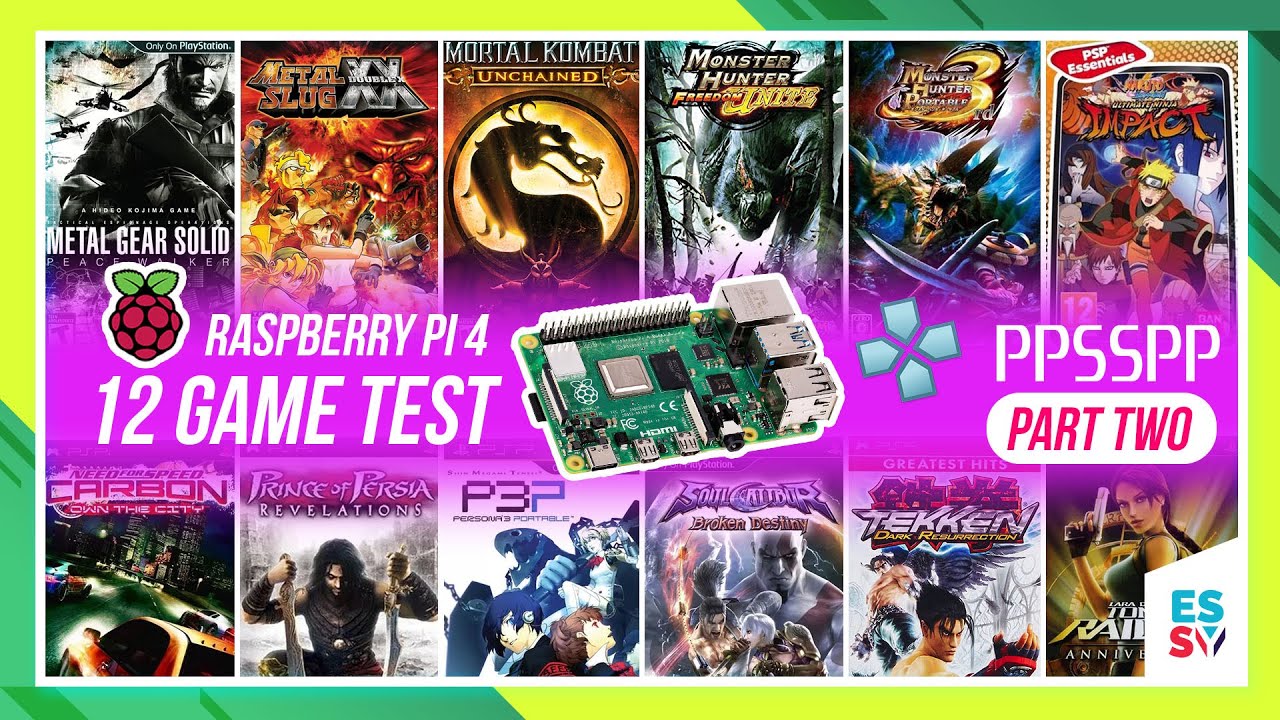 PPSSPP on Raspberry Pi4 | Mortal Kombat, Persona 3, Tekken and many ...