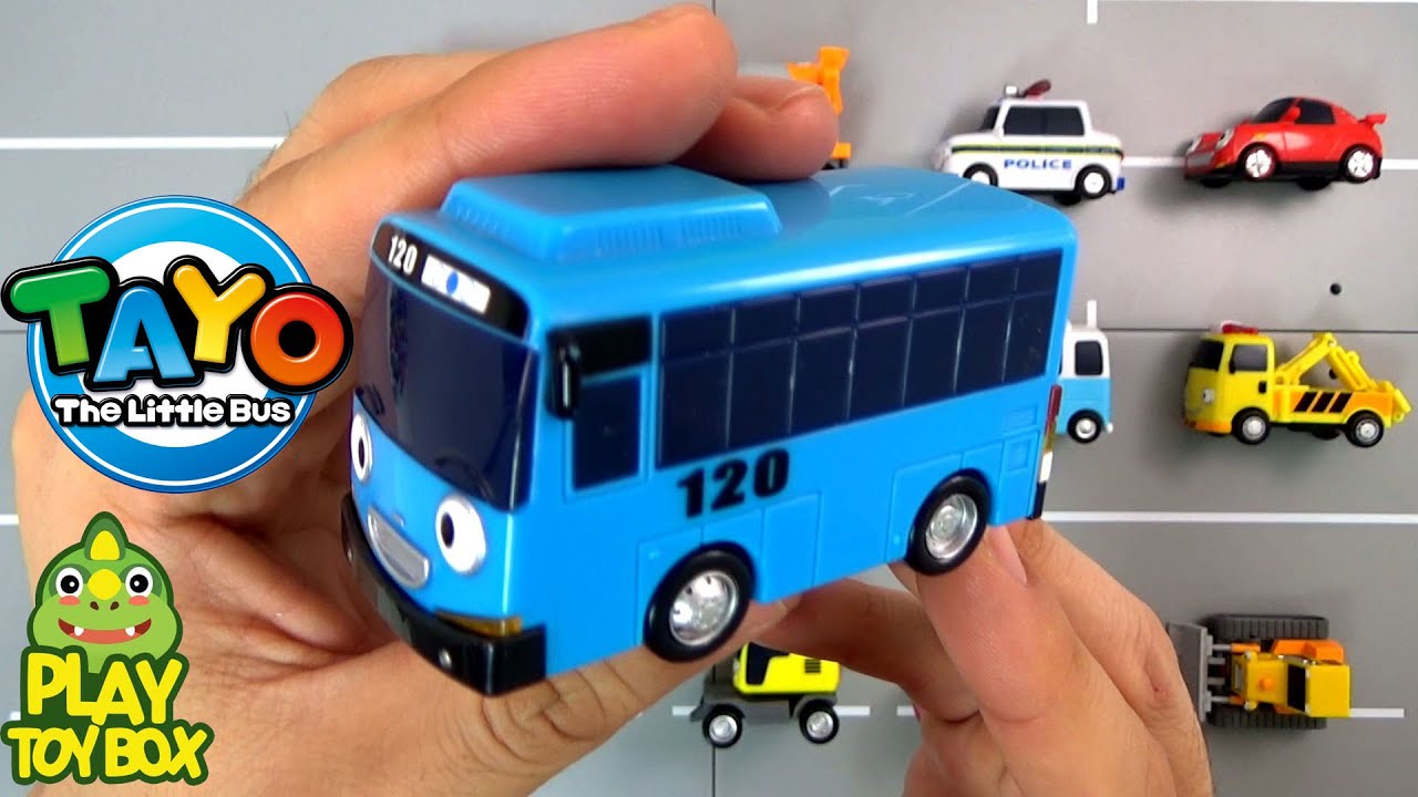 Learning Tayo Bus Friends Car Vehicle Names and Sounds for kids with ...