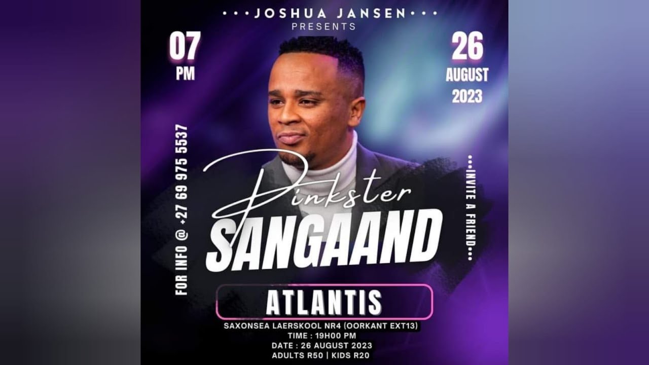 Joshua Jansen presents Pinkster Sangaand - YouTube