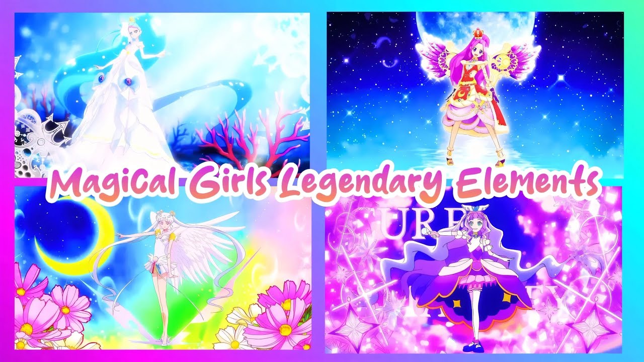 Magical Girls Legendary Elements【 Anime Transformation】For ...