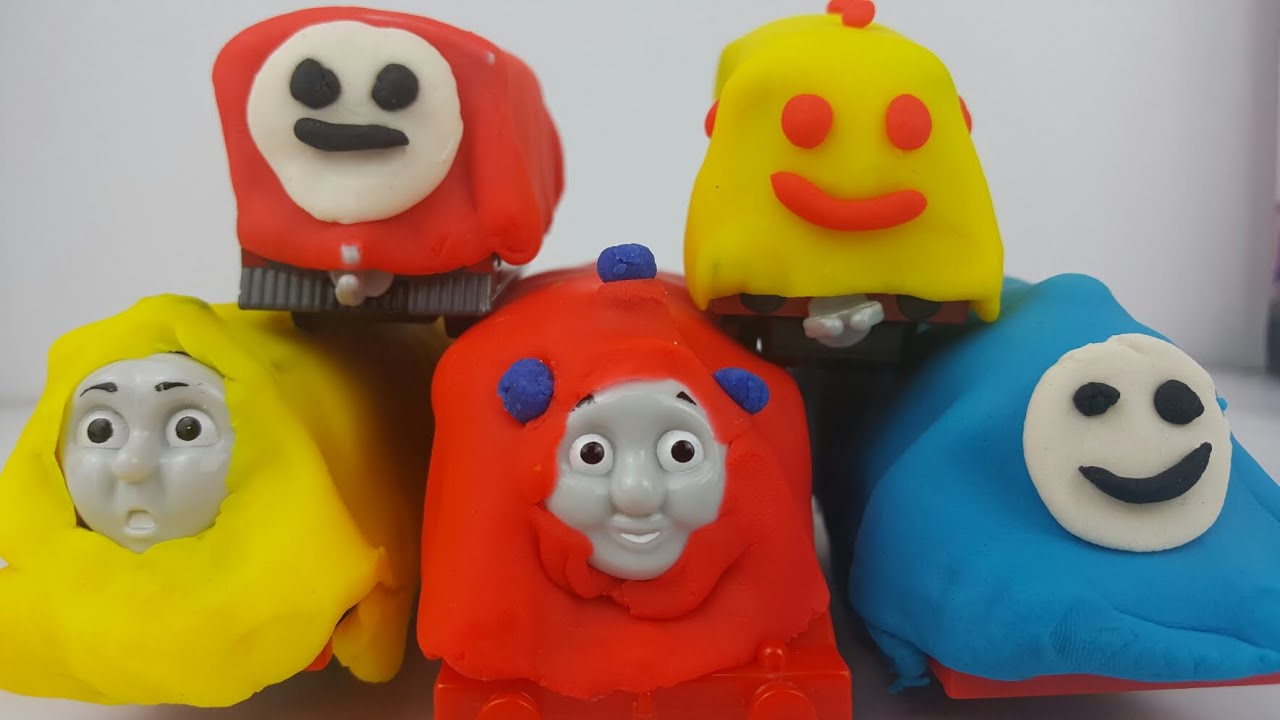 Thomas & Friends GUESSING GAME with Play Doh - Guess the Engine ...