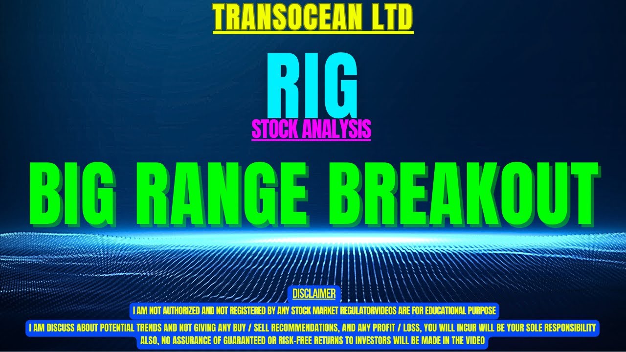 RIG STOCK ANALYSIS | RANGE BREAKOUT - YouTube