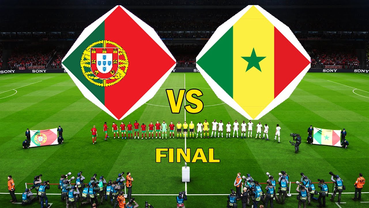PORTUGAL vs SENEGAL | Final FIFA World Cup 2022 | RONALDO vs MANE | PES ...