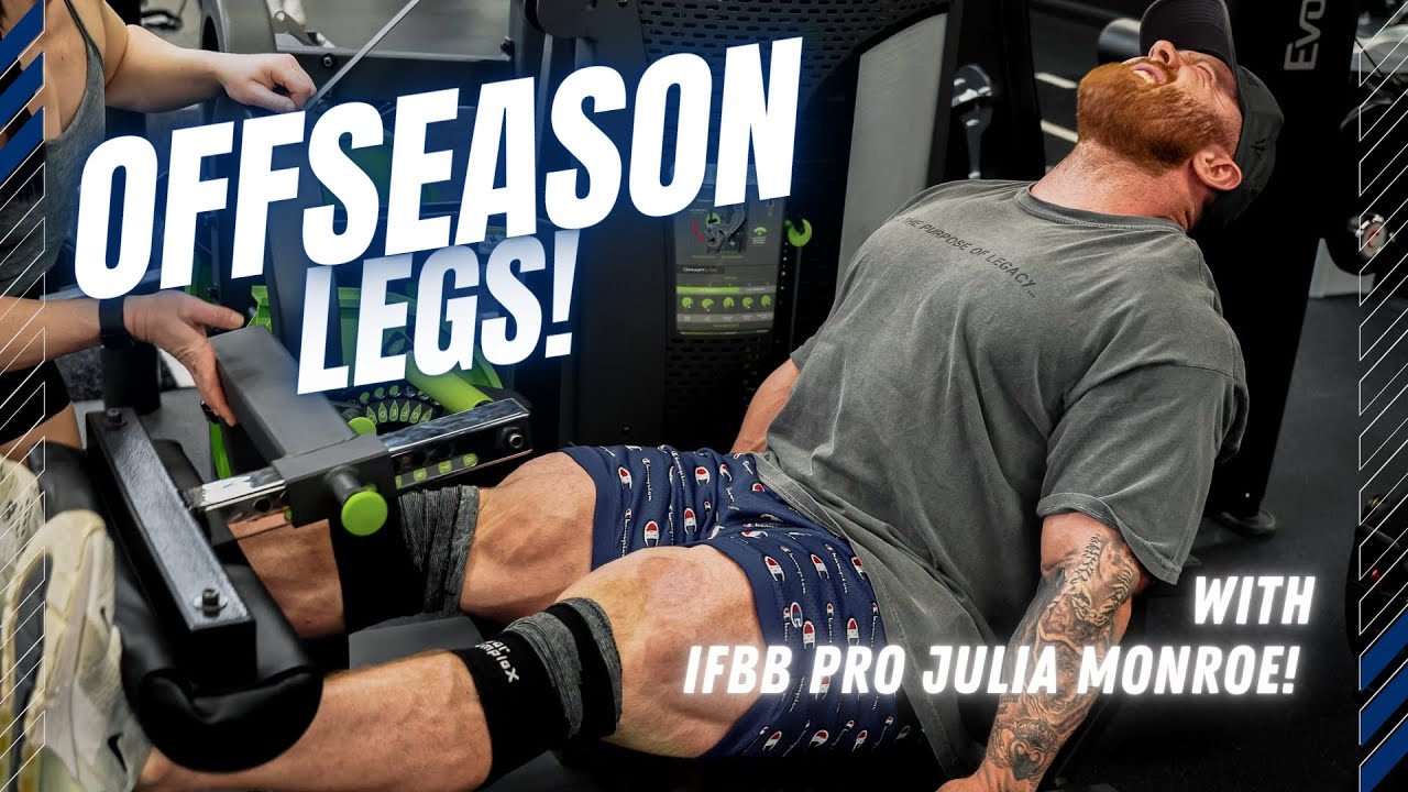 TRAINING LEGS WITH IFBB PRO JULIA MONROE! #legday #bodybuilding # ...