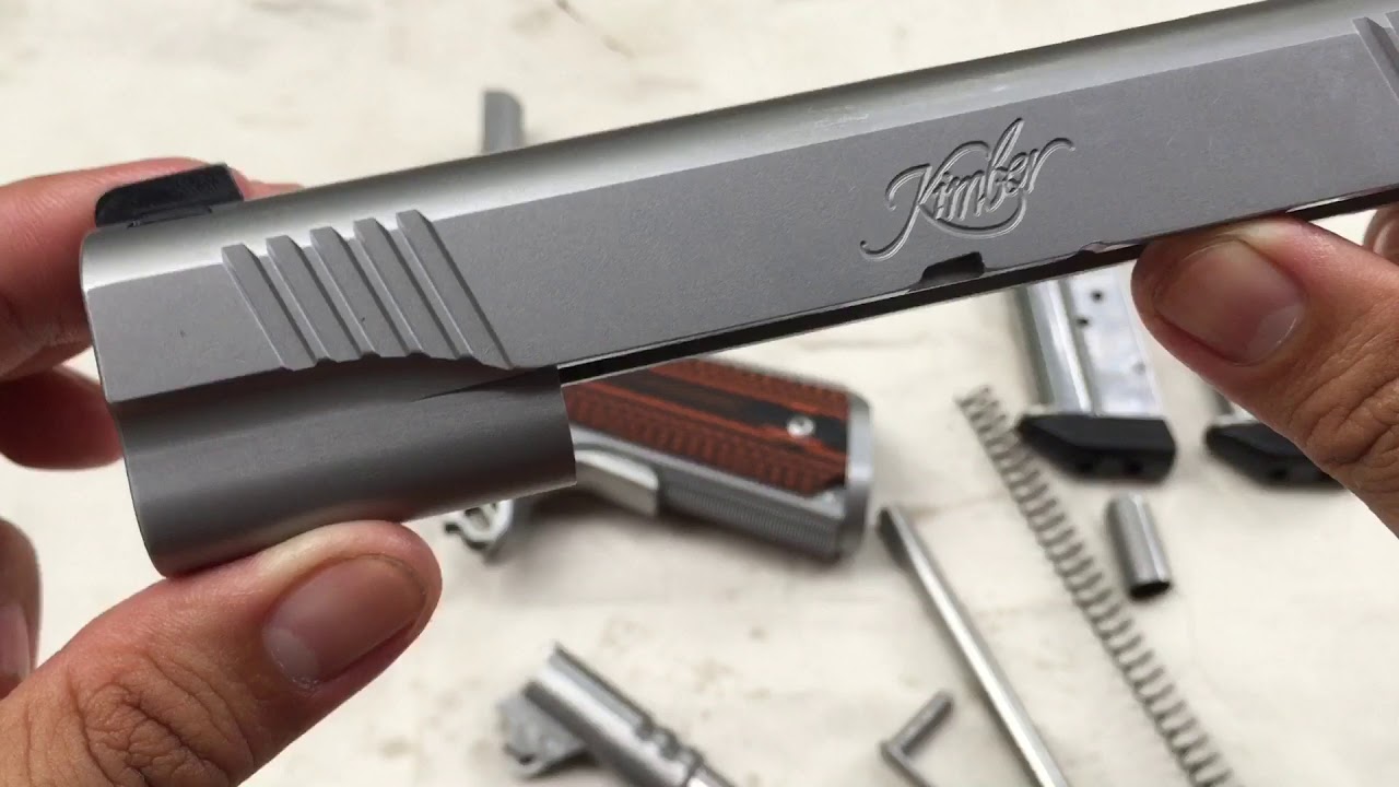 Kimber stainless target II 9mm. ปืนเก่าเล่าใหม่กับปืนทรง1911 - YouTube