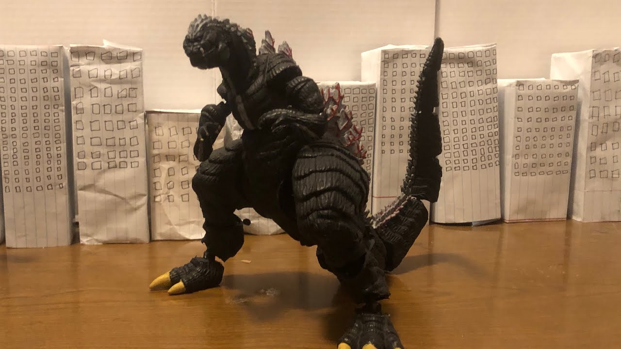 custom godzilla ultima figure - YouTube