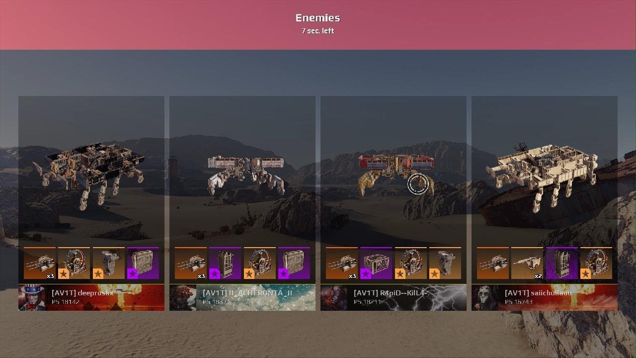 Crossout |How to Deal with 4 wheelmoding puni spiders the easy way ...