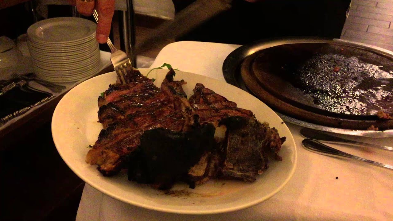 激ウマ！フィレンツェ風Tボーンステーキの美味しいレストラン！「BUCA MARIO」ブーカマリオ - YouTube