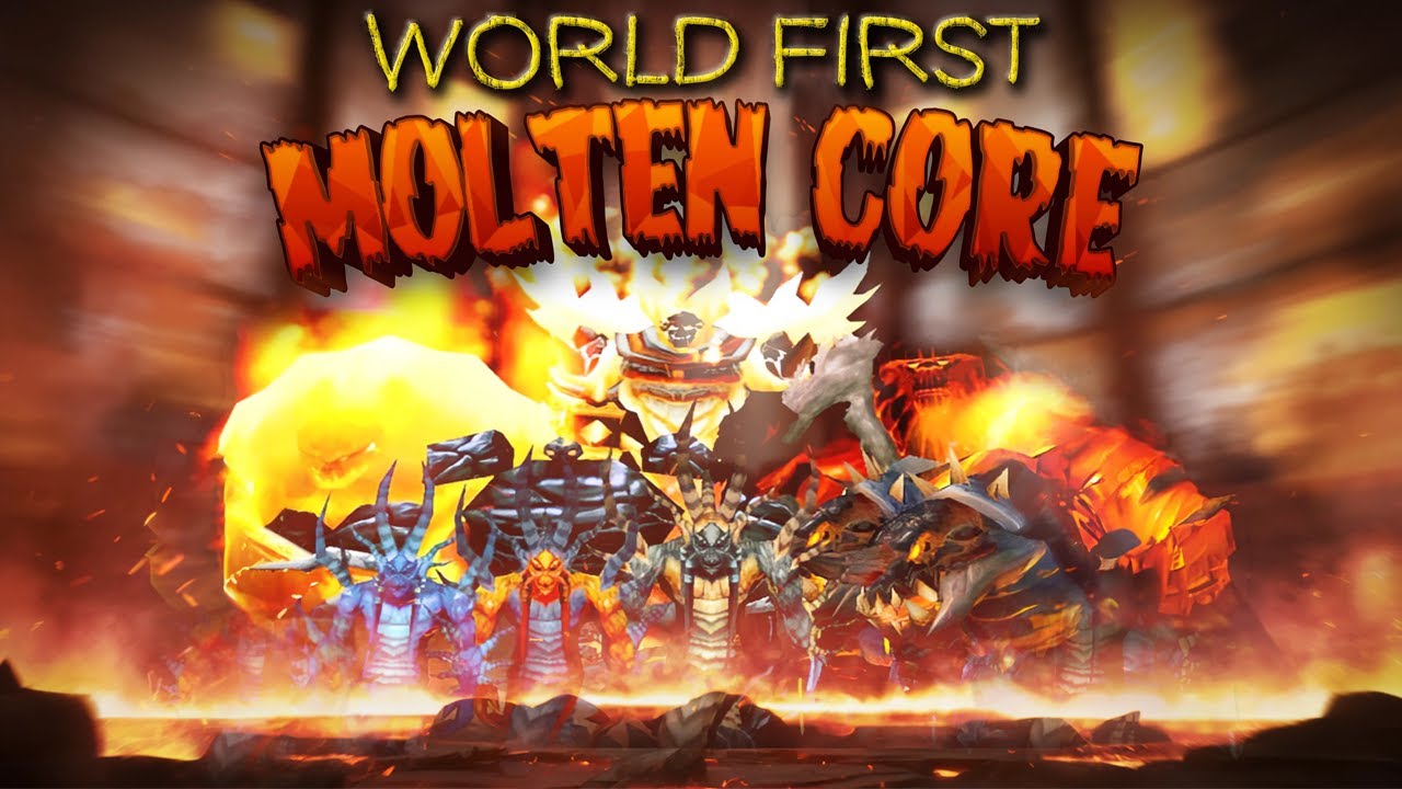 World FIRST Molten Core Heat Level 3 | Season of Discovery - YouTube