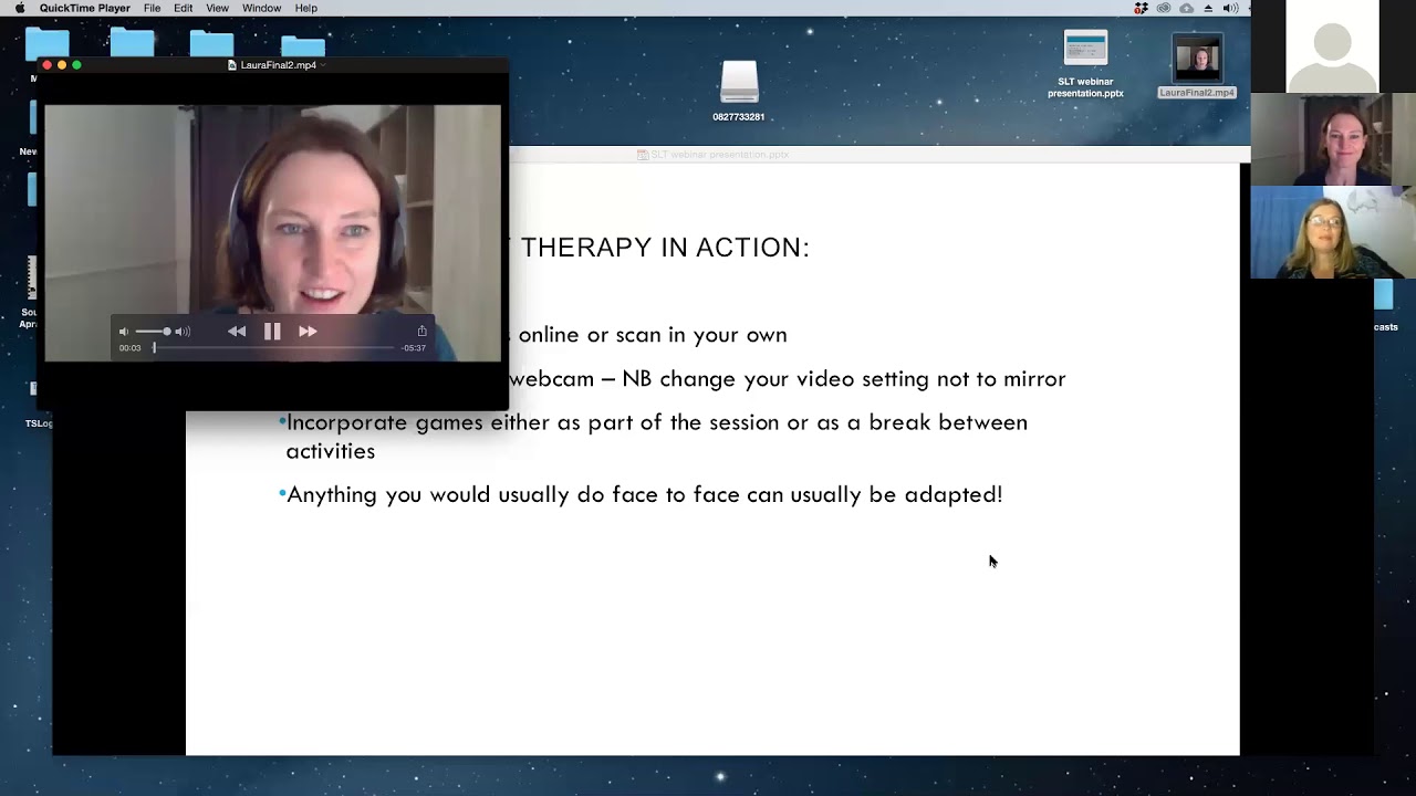 TELEHEALTH SPEECH THERAPY WEBINAR - YouTube