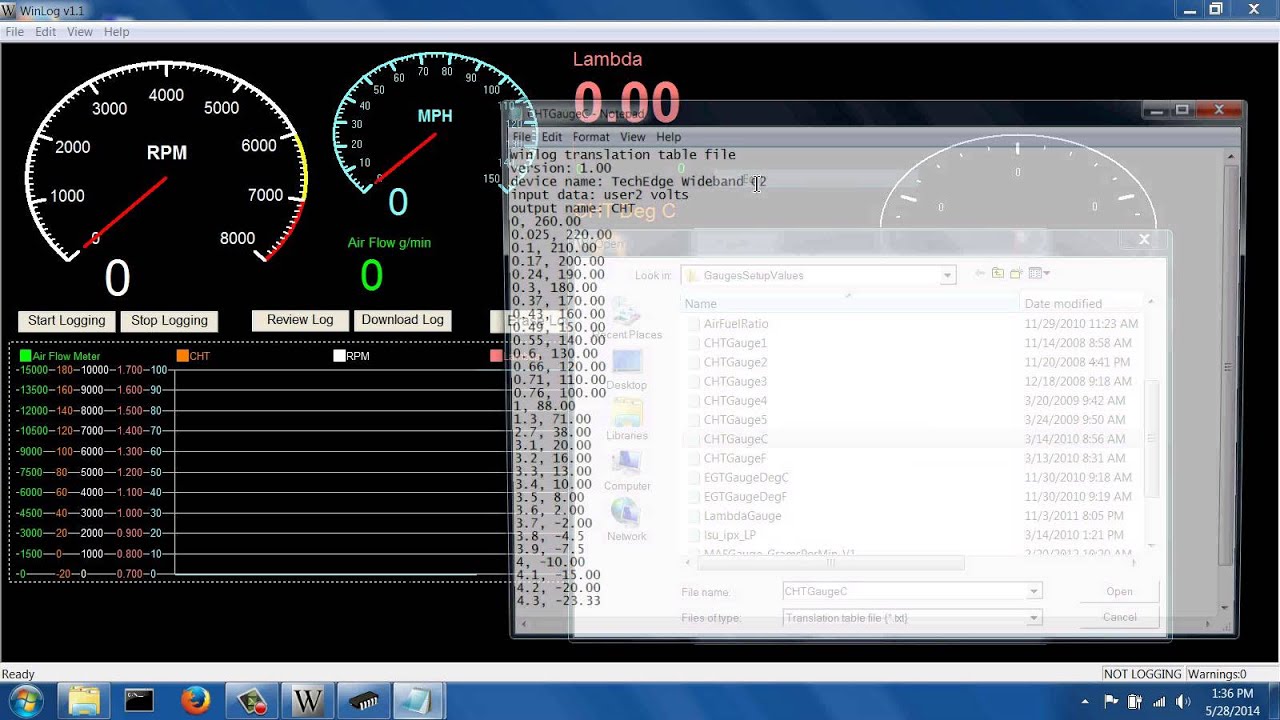 WinLog - Dashboard Configuration - YouTube