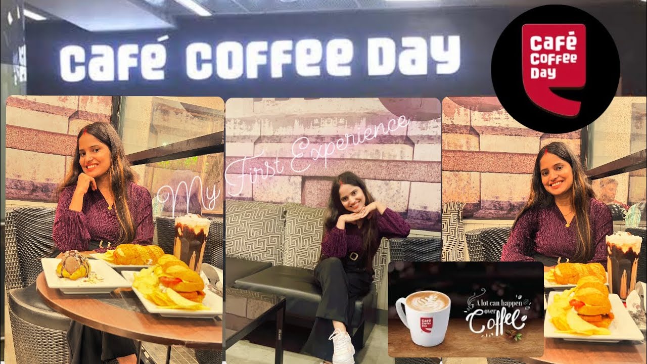 Cafe coffee day || My first experience at CCD || Cafe coffee day review ...