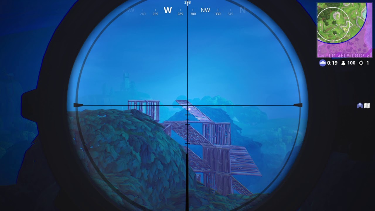 Curving bullets Fortnite - YouTube