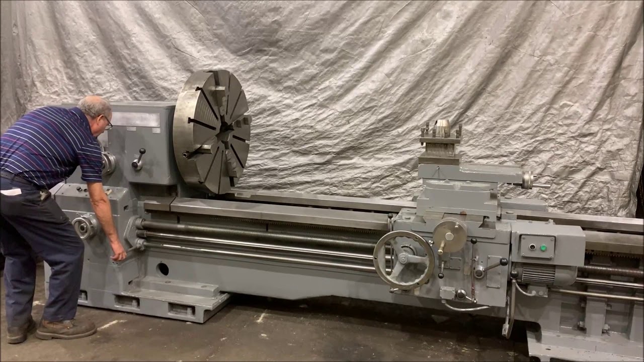 40" X 240" SIRCO MODEL PA36 HOLLOW SPINDLE ENGINE LATHE: STOCK #70544 ...