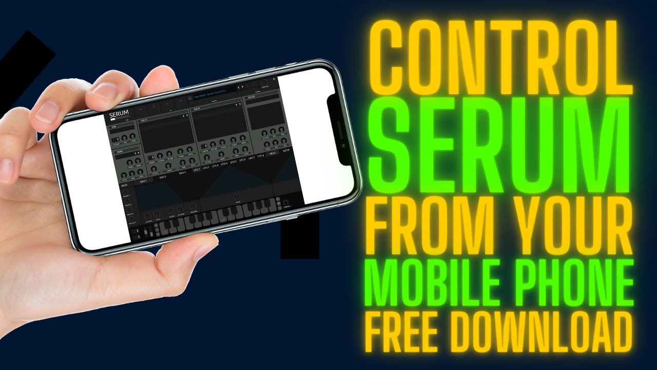 Control Xfer's Serum synthesizer from your phone - free TouchOSC ...