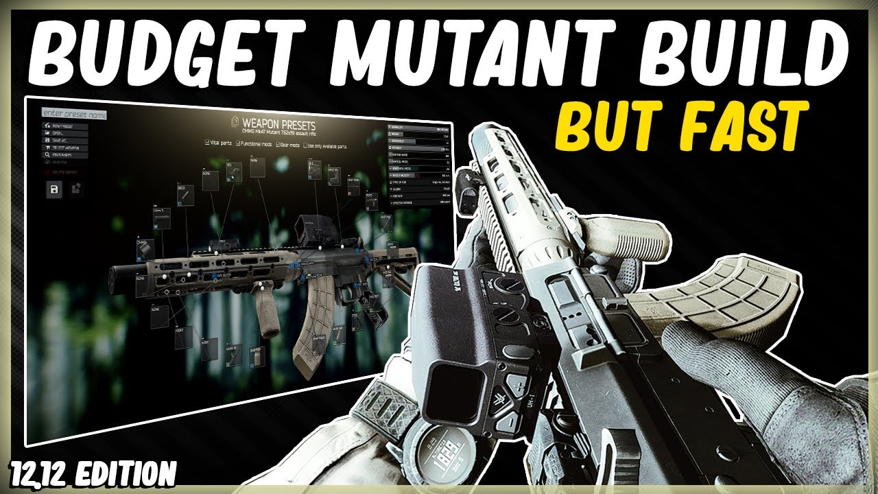 MID BUDGET MK47 MUTANT FDE BUILD BUT FAST - EFT ESCAPE FROM TARKOV ...