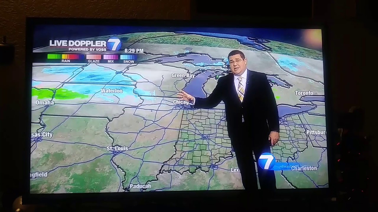 Eric Elwell Weather update for Dayton Ohio Whio t.v. - YouTube