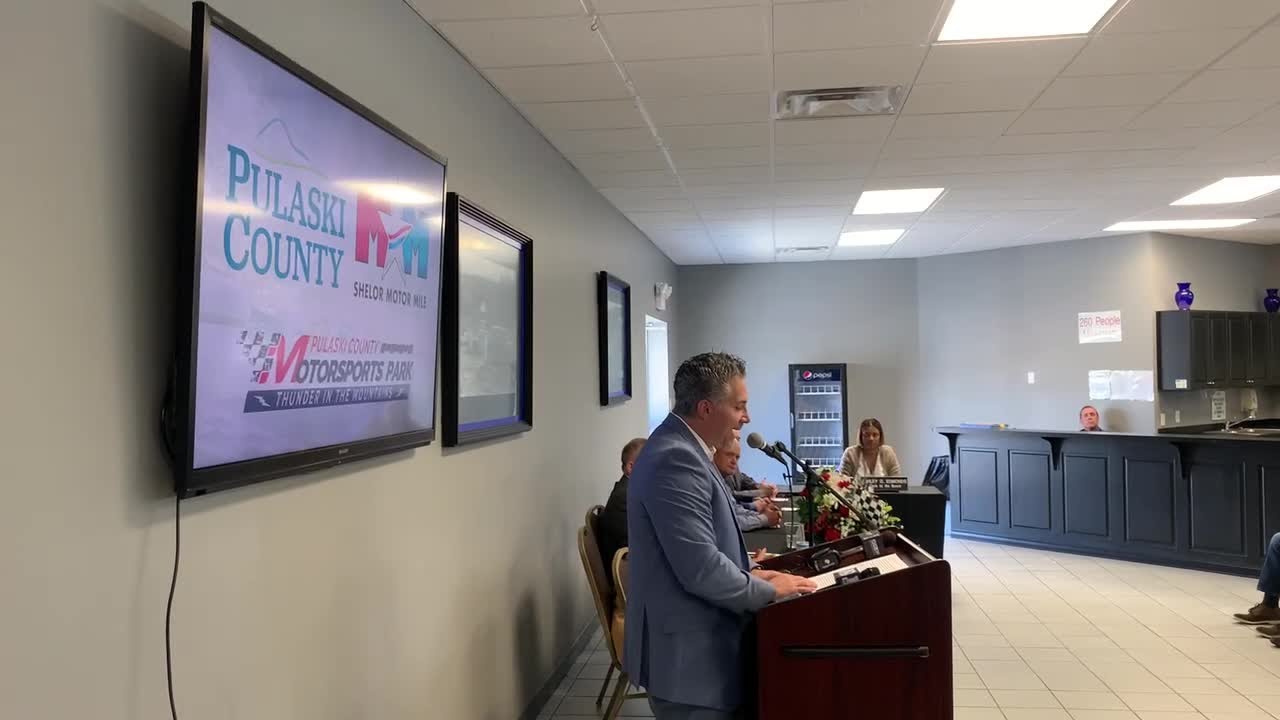 Pulaski Speedway Announcement - YouTube