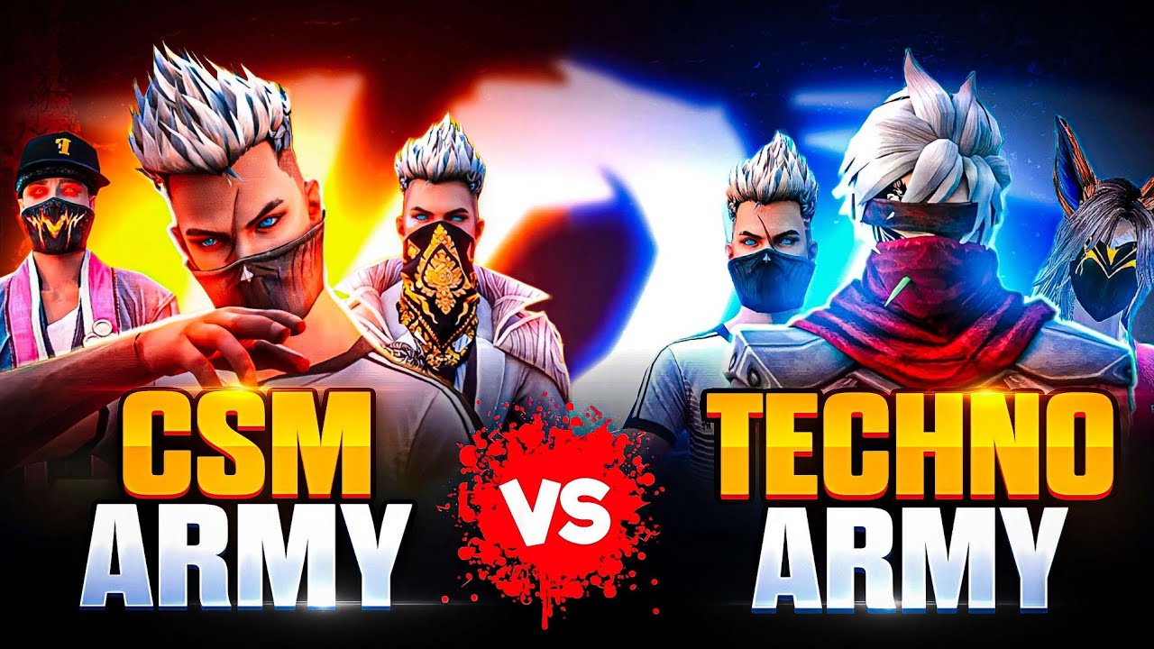 CSM Army vs Techno Army | 4v4 CS Battle💥 SAMSUNG A3,A5,A6,A7,J2,J5,J7,S5,S6,S7,S9,A10,A20,A30 ...