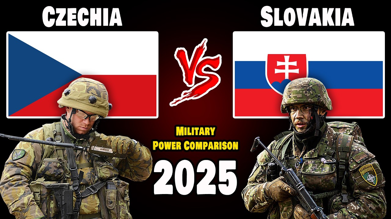Czechia vs Slovakia Military Power Comparison 2025 | Slovakia vs ...