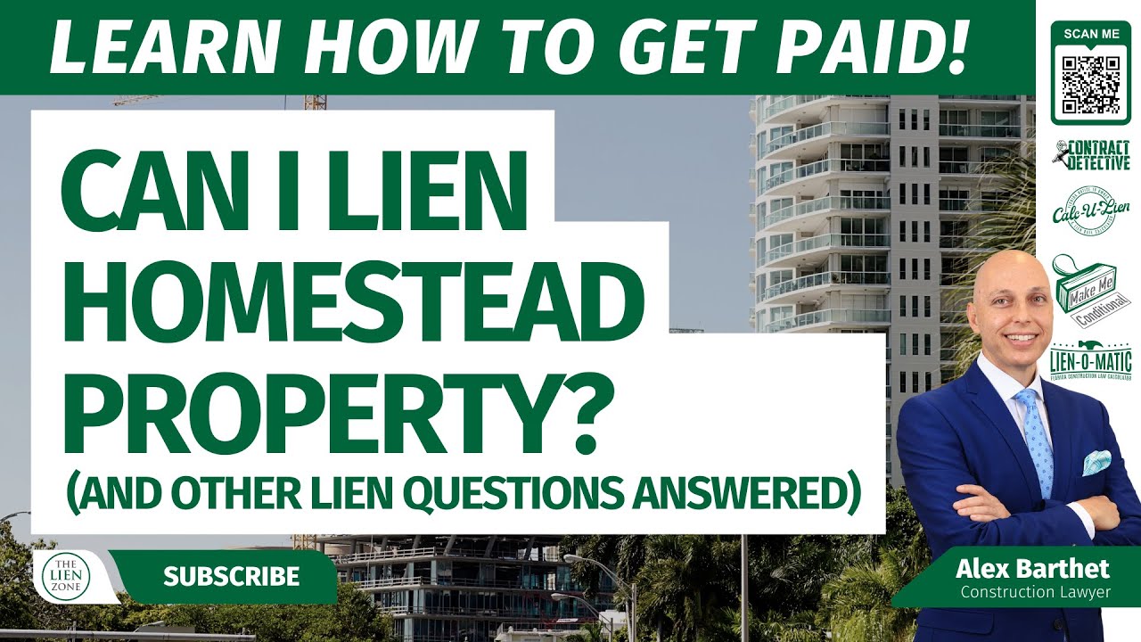 Can I Lien Homestead Property? (And Other Lien Questions Answered ...