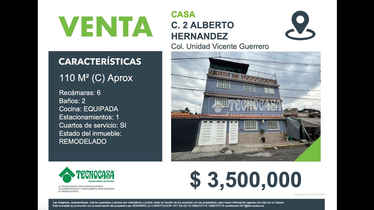 Casa UH Vicente Guerrero Alberto Hndz. - YouTube