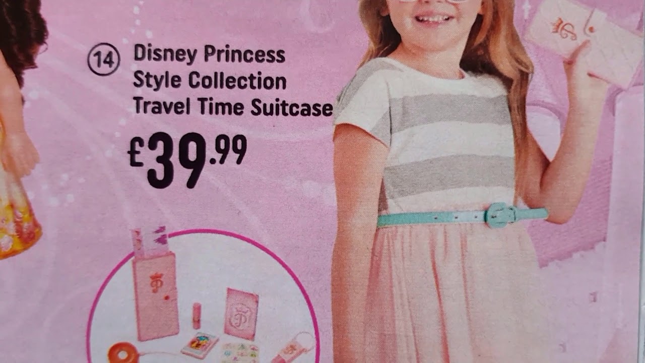 Toy - Disney Princess Style Collection Travel Time Suitcase - YouTube