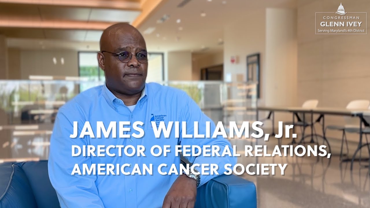 Constituent Spotlight: James M. Williams, Jr. of the American Cancer ...