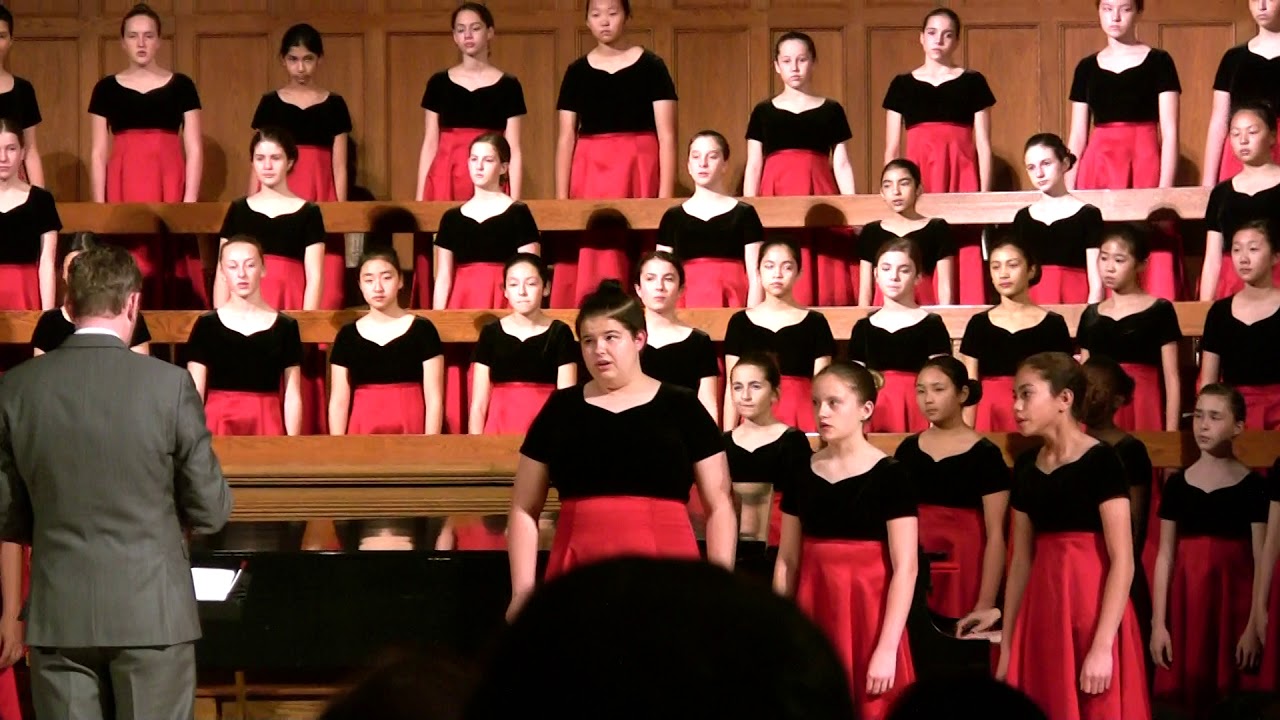 LCHS 7/8 choir w/ Jessica Mazin - YouTube