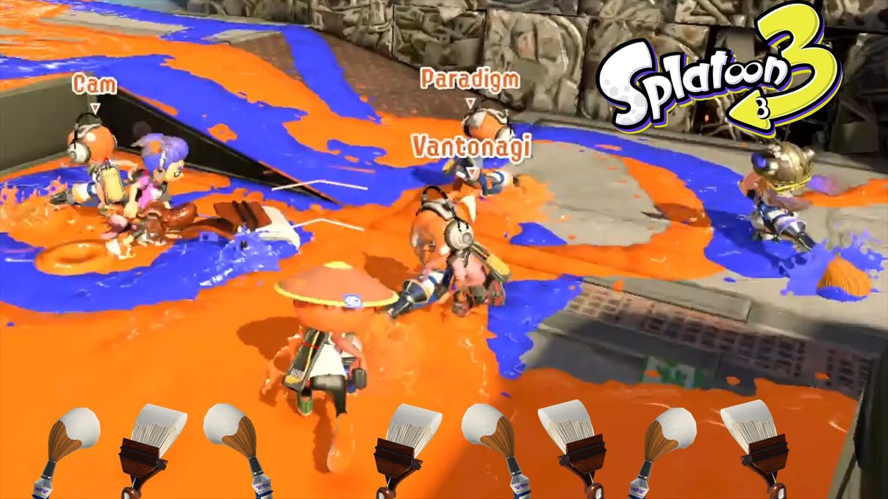 Bumper Brush Royale! - Splatoon 3 Custom Game Mode! - YouTube