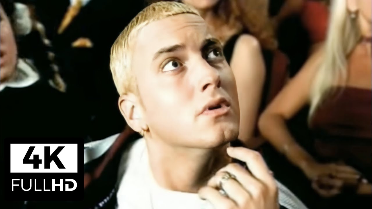 Eminem - The Real Slim Shady (Clean Version) [4K] [60FPS] - YouTube