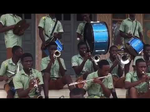 Saint James students perfoming don't be late by Kofi mole