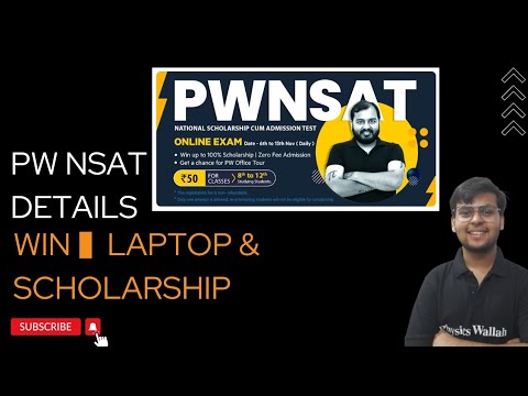 PW NSAT All Details | Scholarship Exam | Free Admission In PW ...